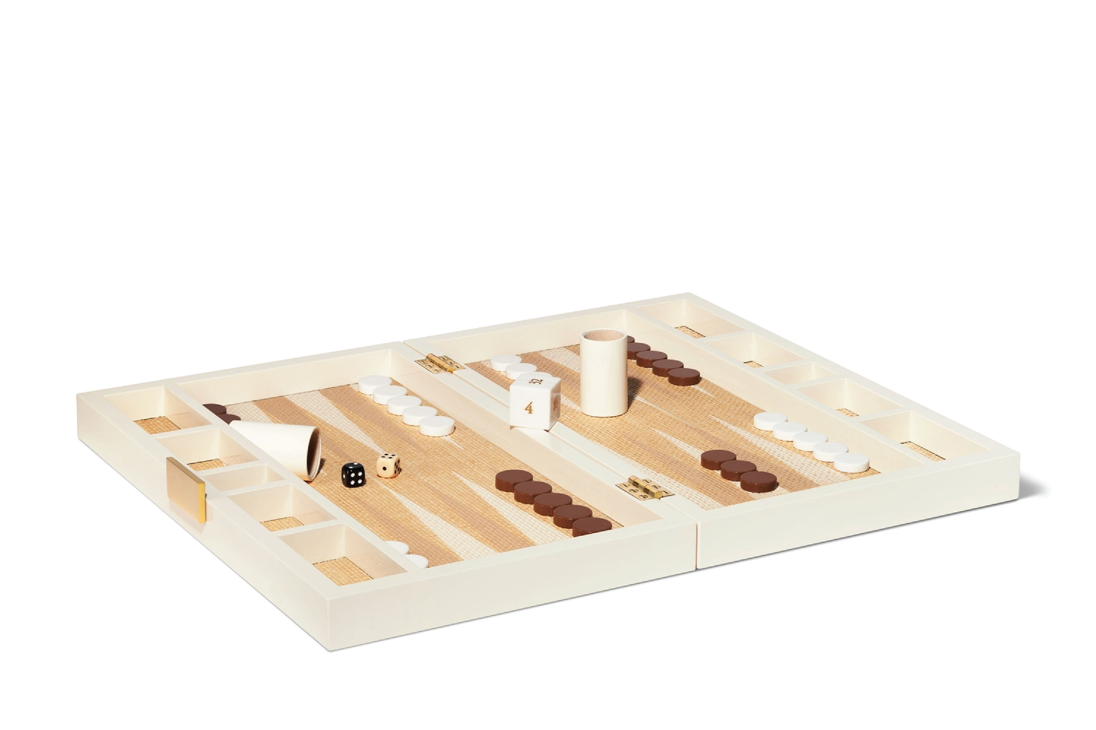 Lacquer Raffia Backgammon Set – Wynn at Home